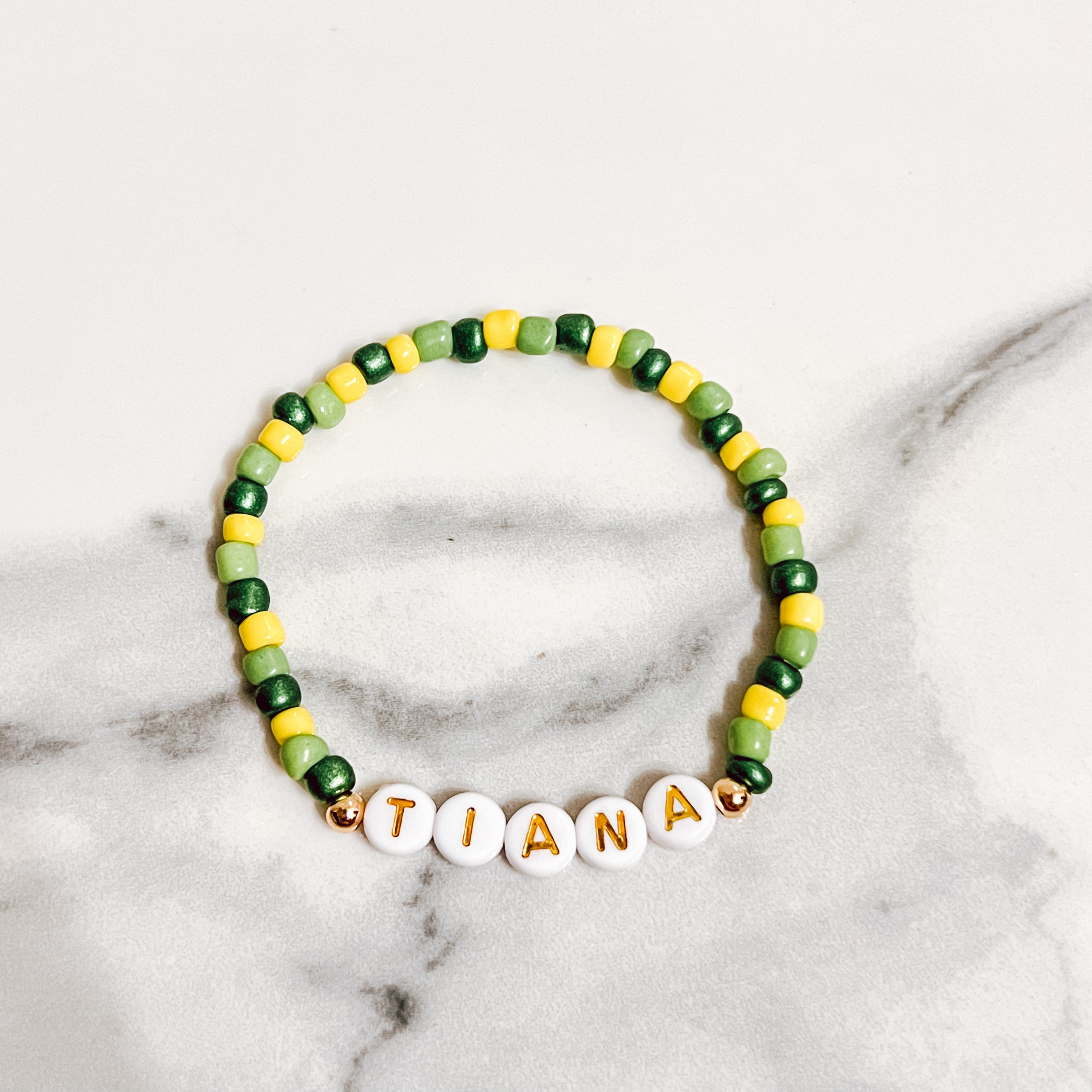 Disney Princess Themed Friendship Bracelets Tiana Gifts - Etsy