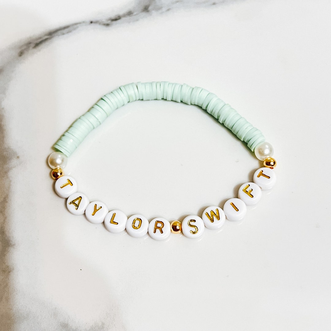 Swiftie Friendship Bracelet, Debut Era, Eras Tour Bracelet, Heishi ...