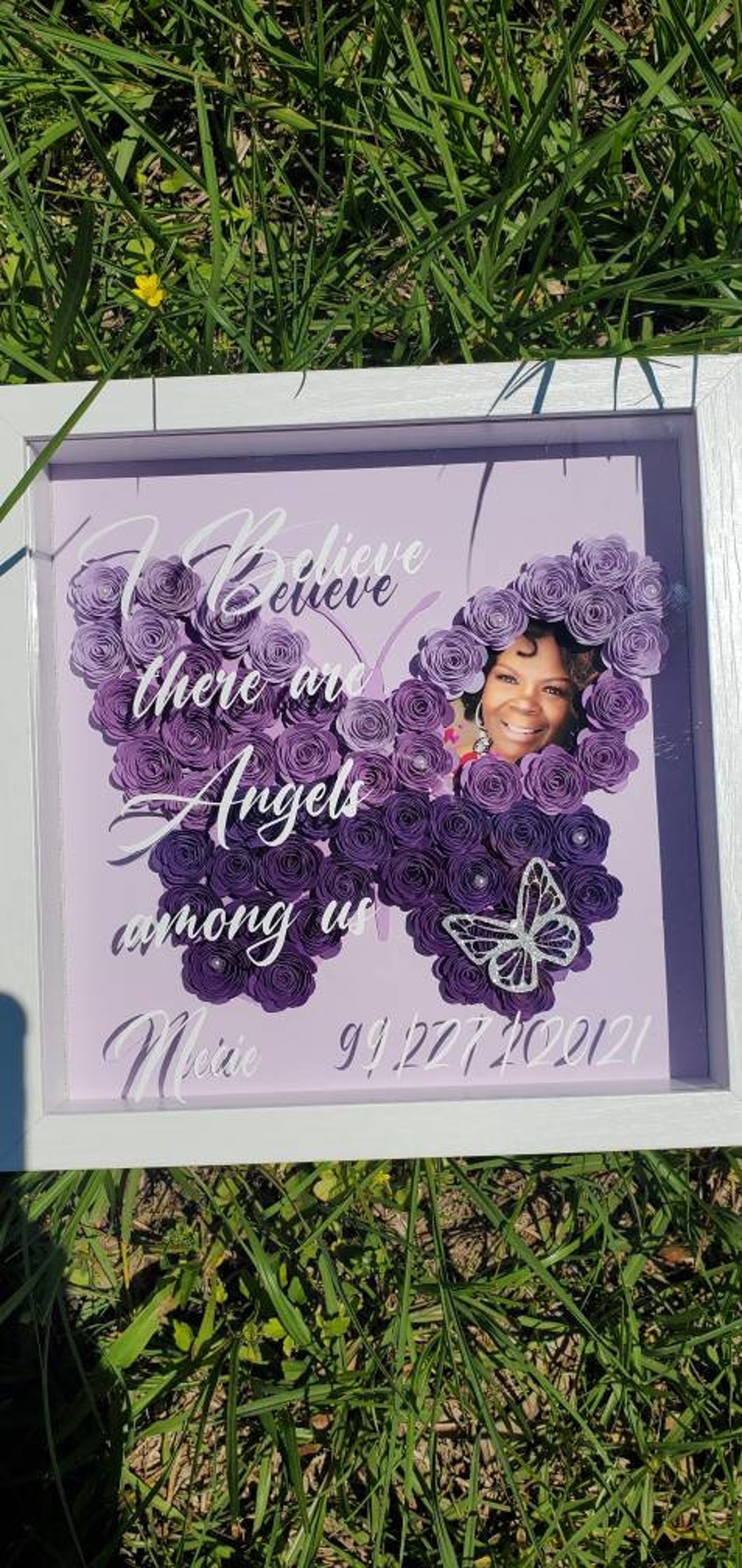 Memorial Shaddow Box - Etsy