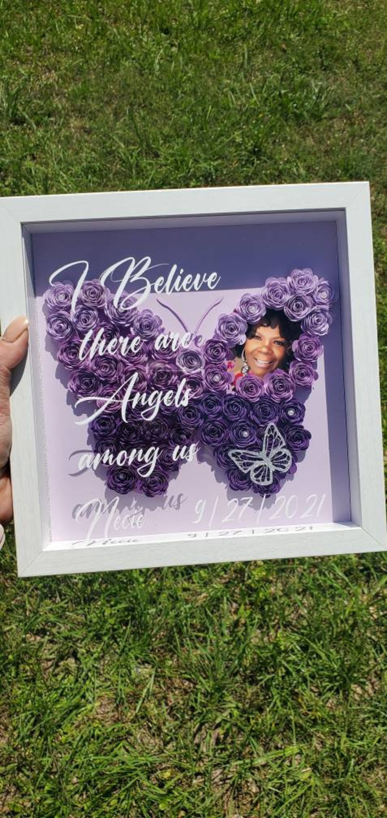 Memorial Shaddow Box - Etsy