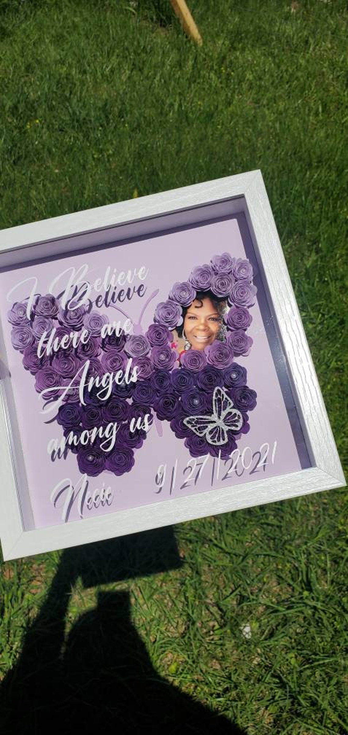 Memorial Shaddow Box - Etsy