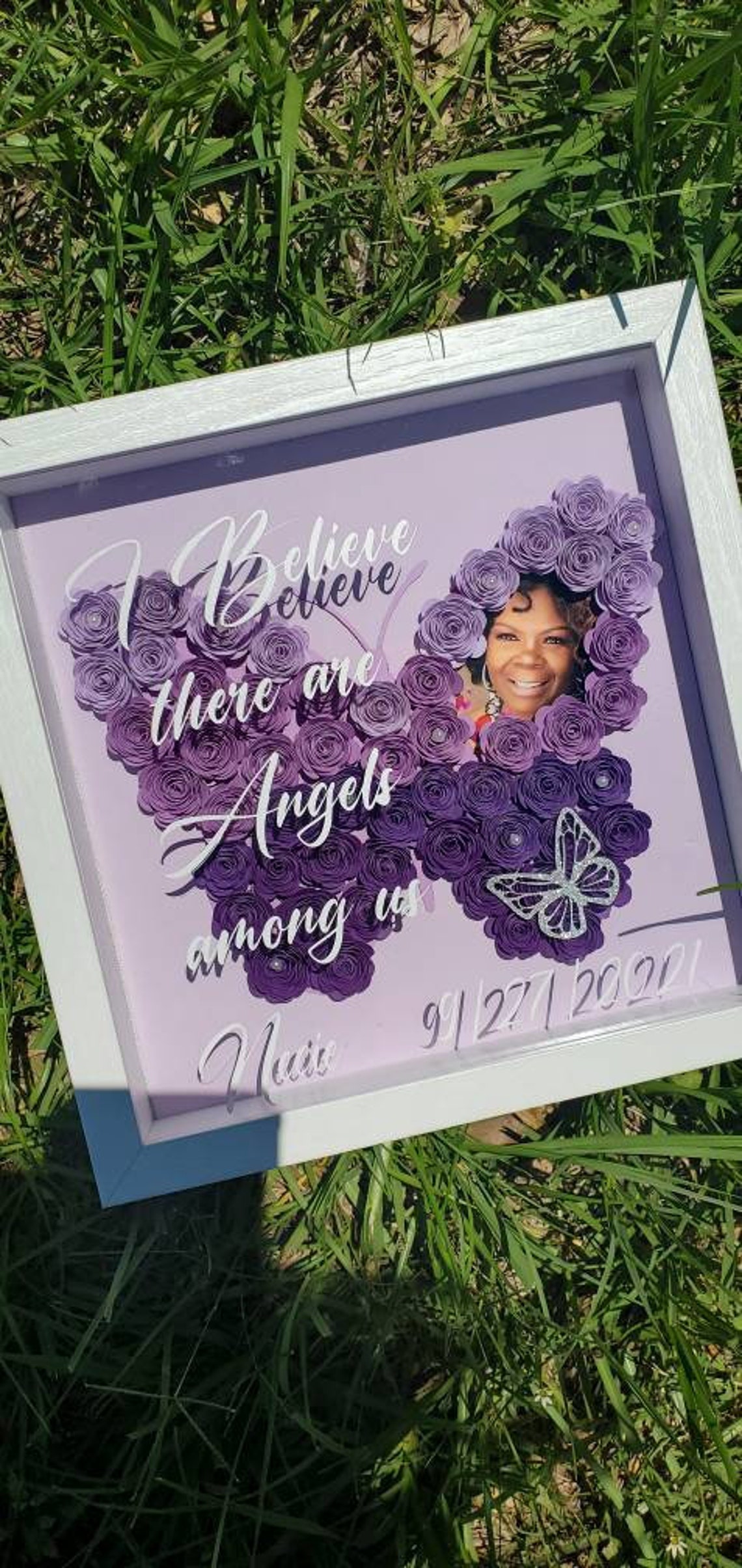 Memorial Shaddow Box - Etsy