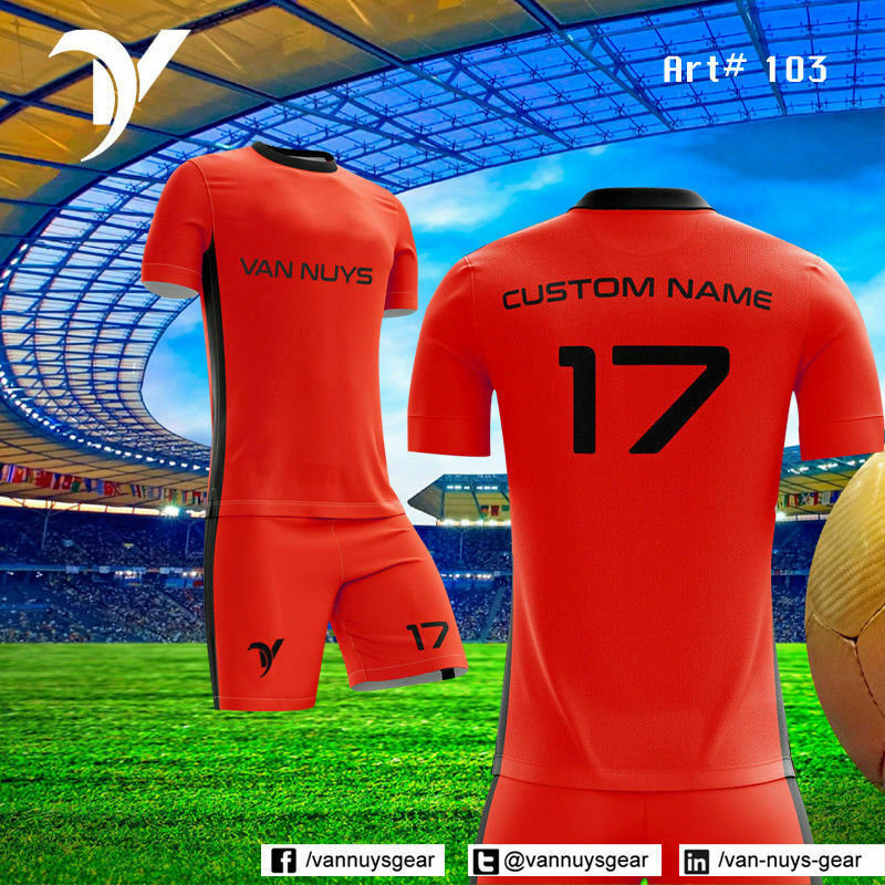 Soccer Team Full Kit Set Design | Etsy