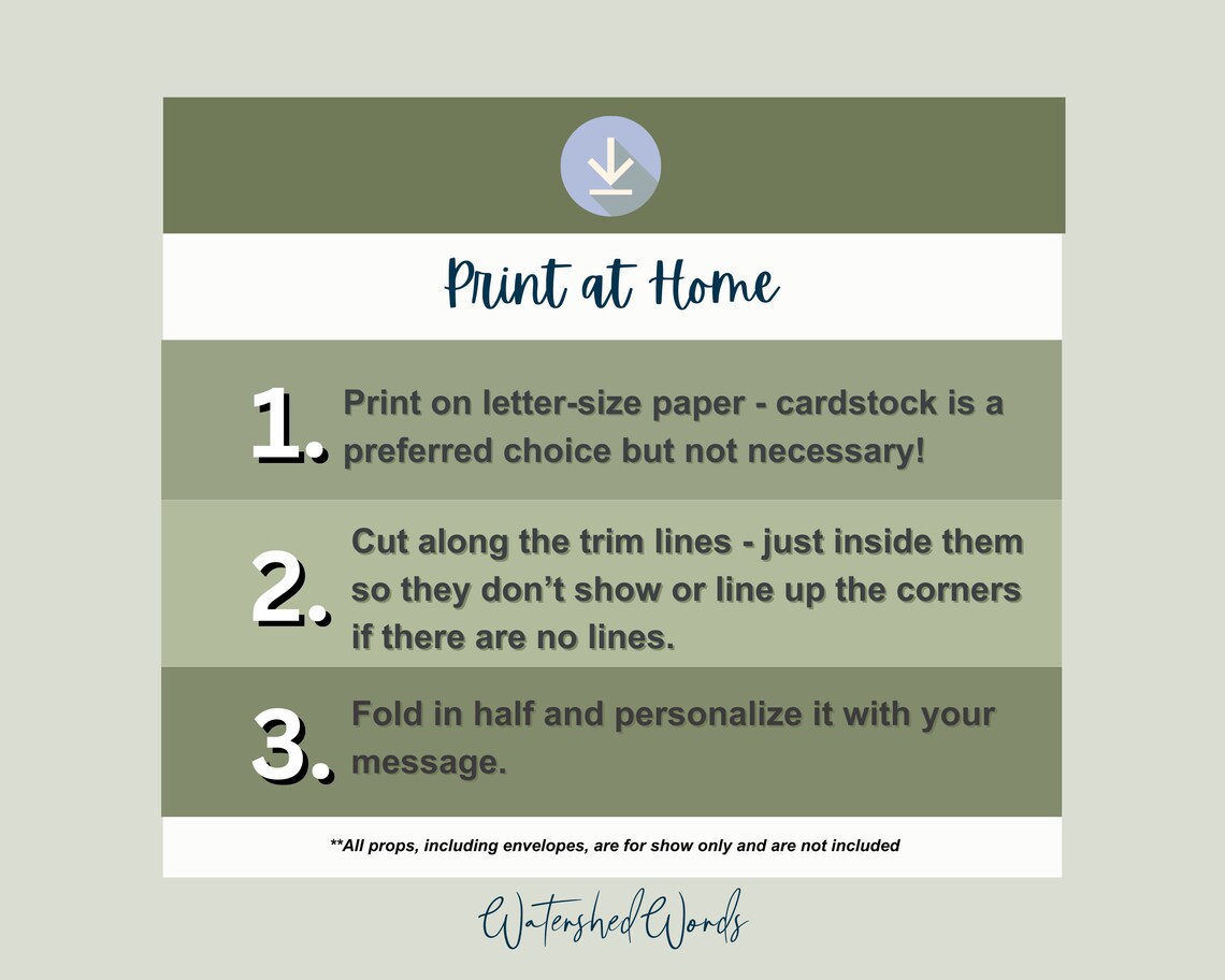 Printable Funny Cat Card, Folded Downloadable Greeting Card, Colorful ...