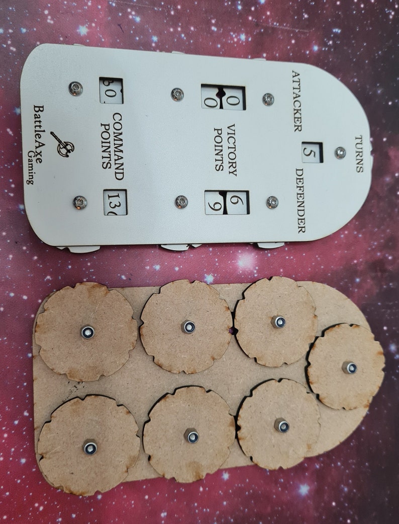 Kill Team 40k 2 Player Victory Point Tracker - Etsy