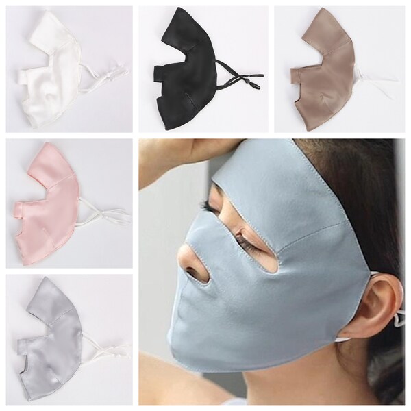 Face Mask Silk - Etsy