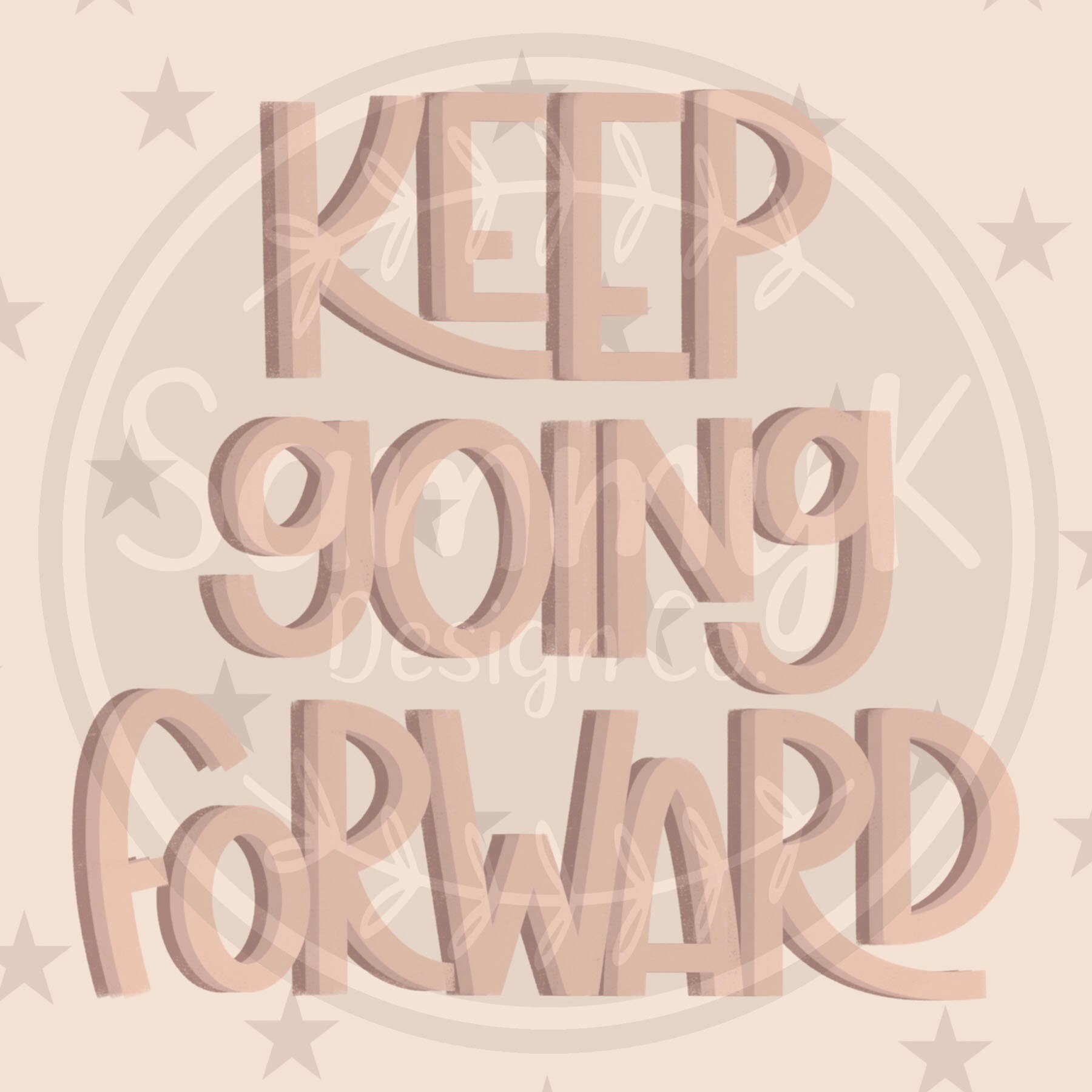 Keep Going Forward Print Digital Download Digital Print | Etsy