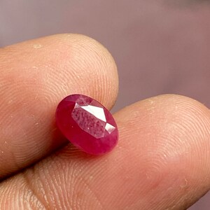Magnificent Natural Red Ruby Mined in Mozambique Genuine Red Ruby Loose ...