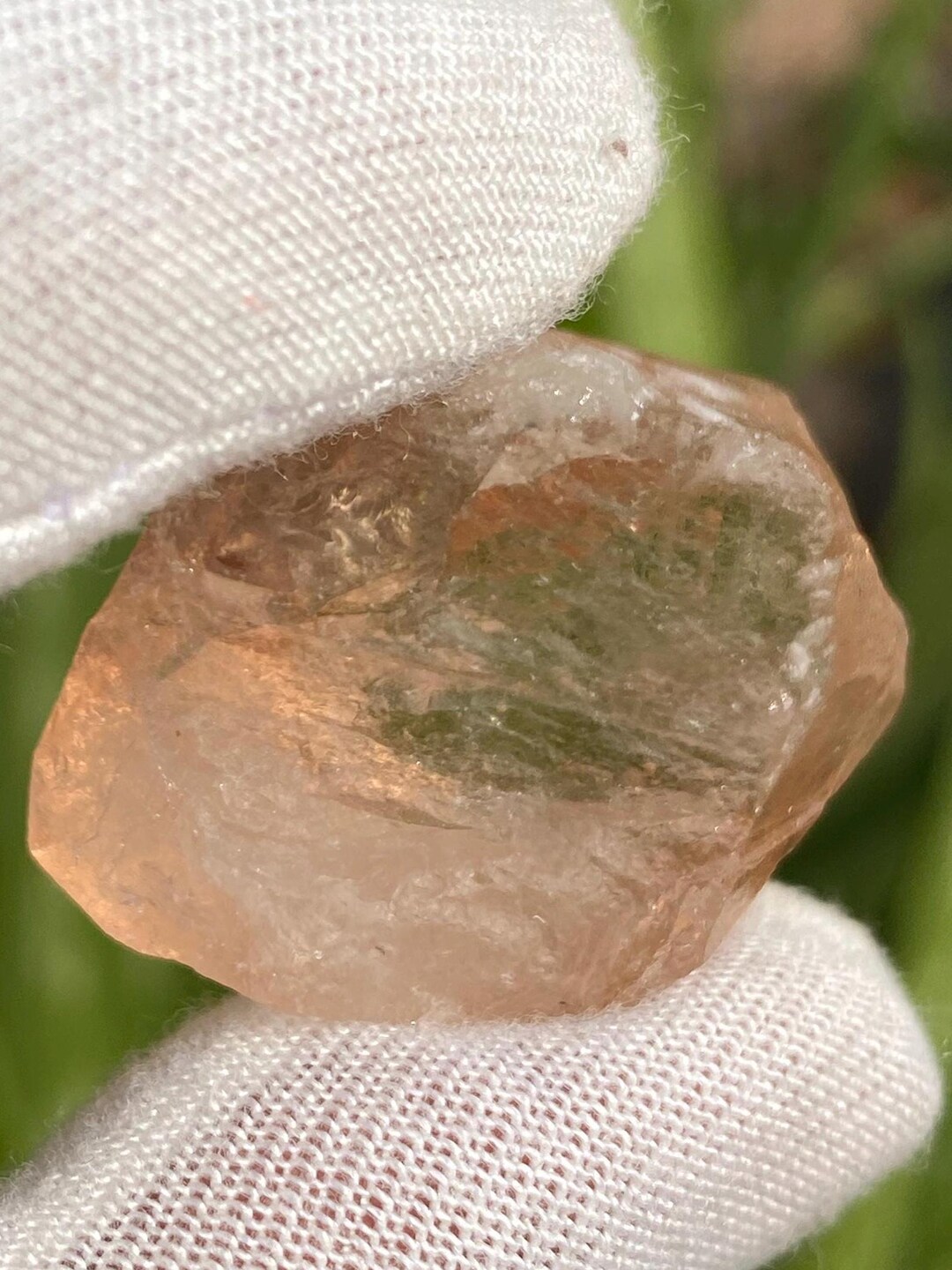 Imperial Topaz Rough Natural Raw Gemstone Lapidary Material Cabochon ...