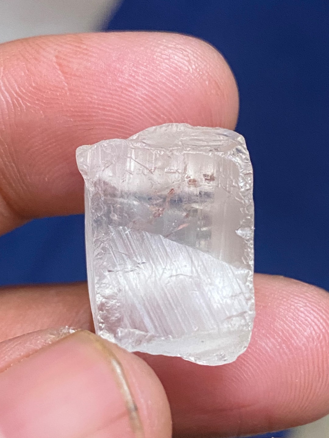 31 Carat - Natural Goshenite Colorless Beryl Raw 100% Earth Mines ...