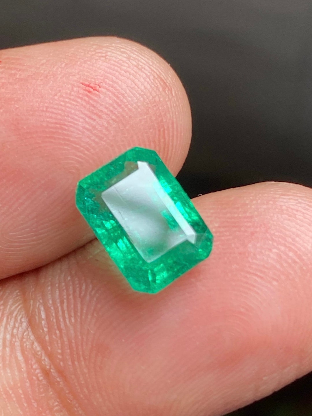 IGITL Certified Vivid Green Emerald Eye Clean Quality Fine Emeralds ...