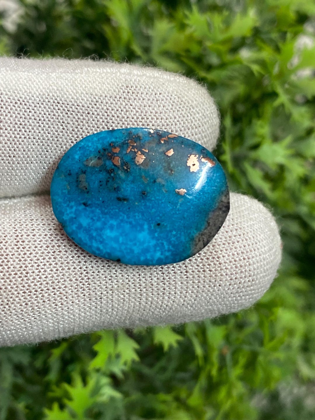 Natural Blue Bisbee Turquoise, 20.80 Ct - Etsy