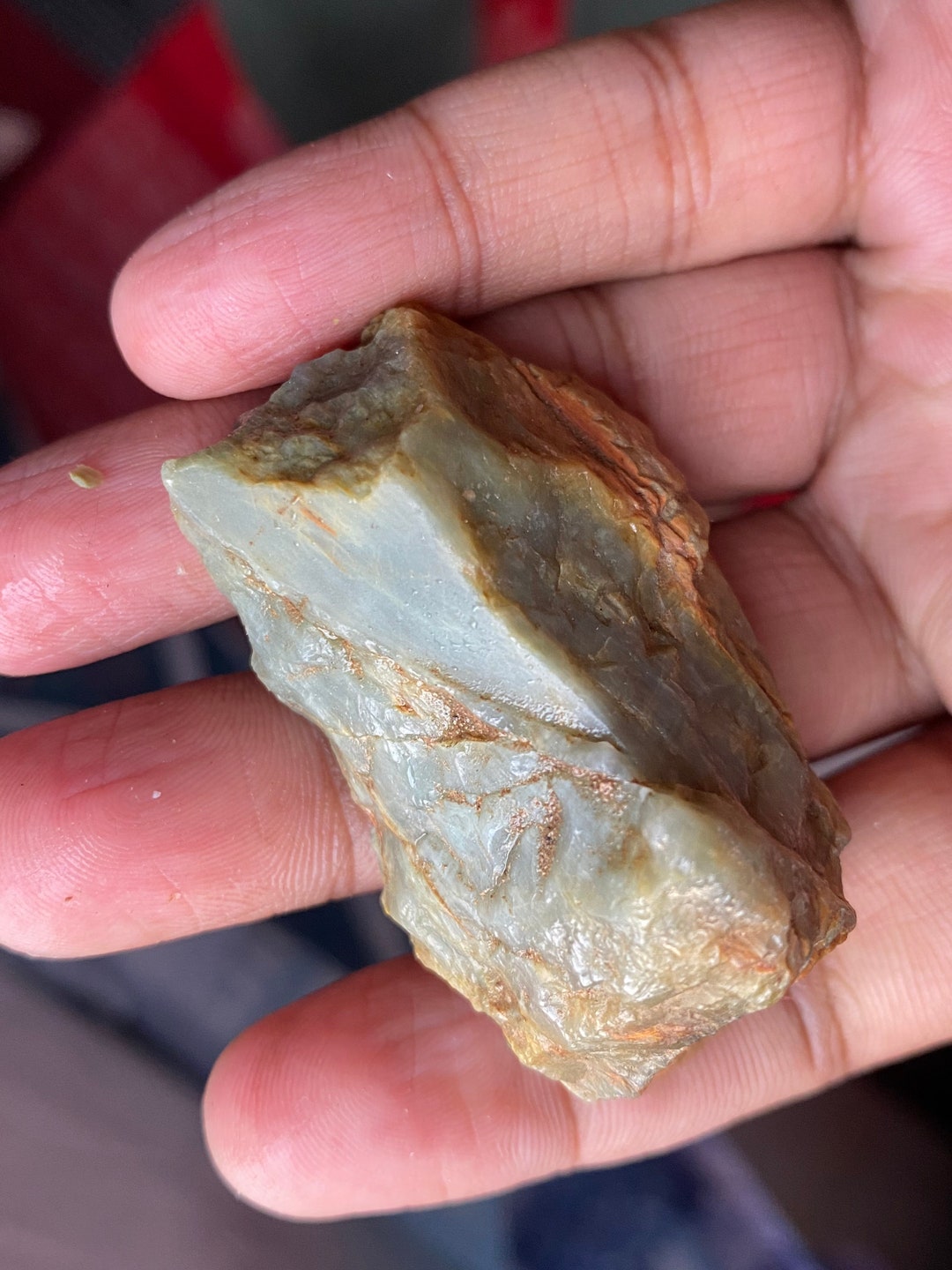 221 Carat Big Chrysoberyl Rough- Natural Earth Mined Cat's Eye Raw - Material- Ceylone Cat's Eye ...