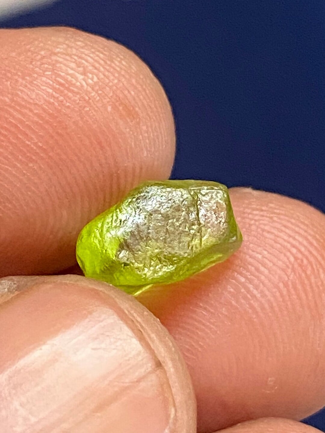 NATURAL PERIDOT ••• Afghanistan Mines Clean for Faceting 3CT AAA ...