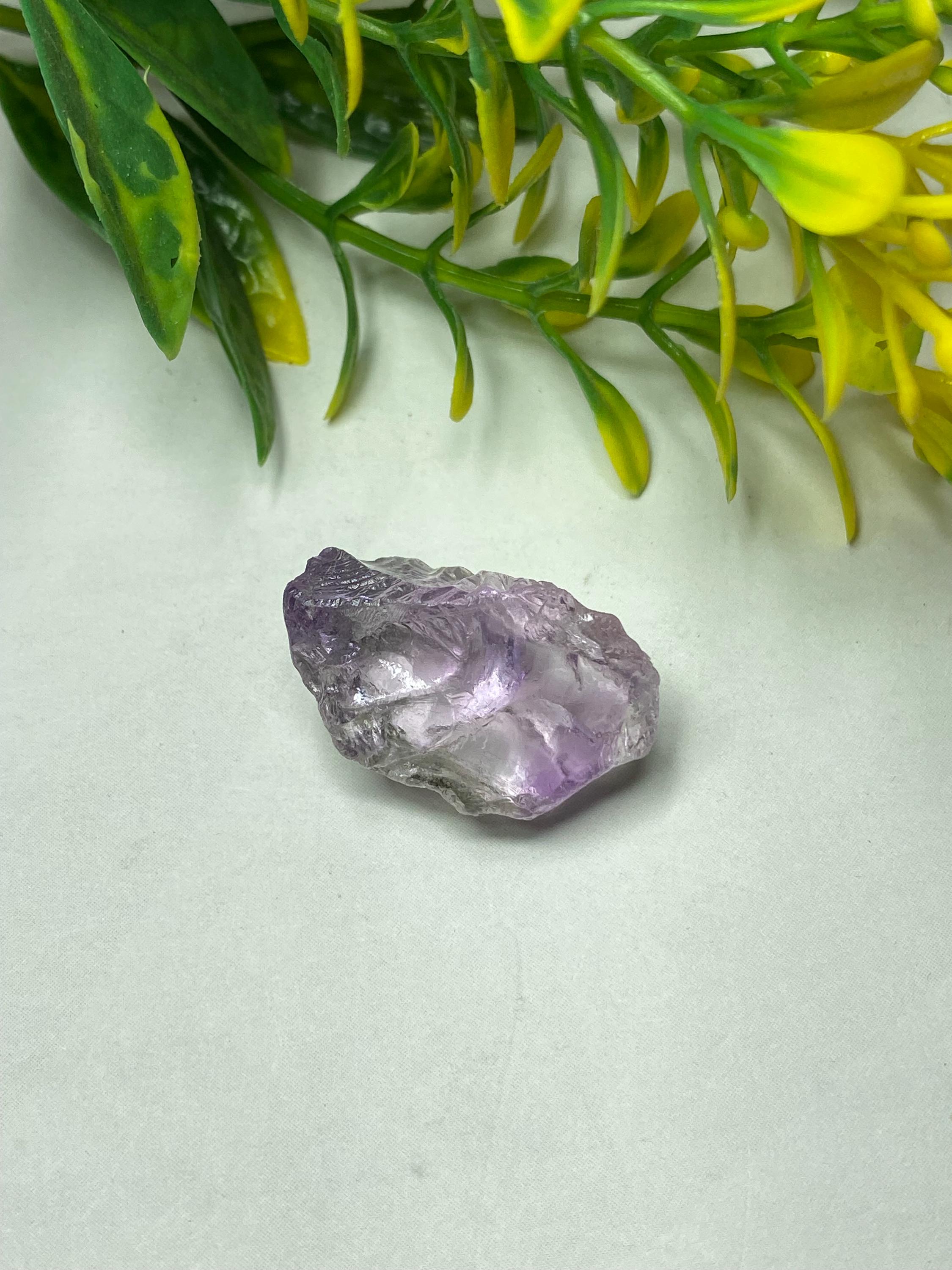 Pink Amethyst Crystal, Translucent Mineral Stone, Reiki Healing (45.90 ...