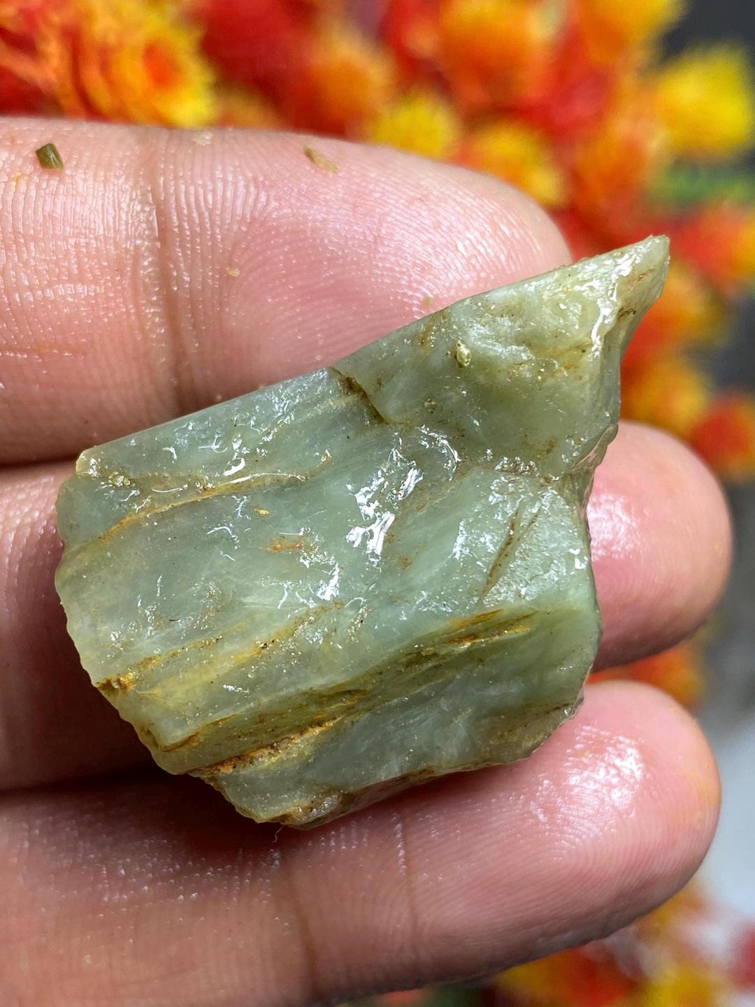 Chrysoberyl Raw Stone | Unique Rough Gemstone for Crafting, Healing ...