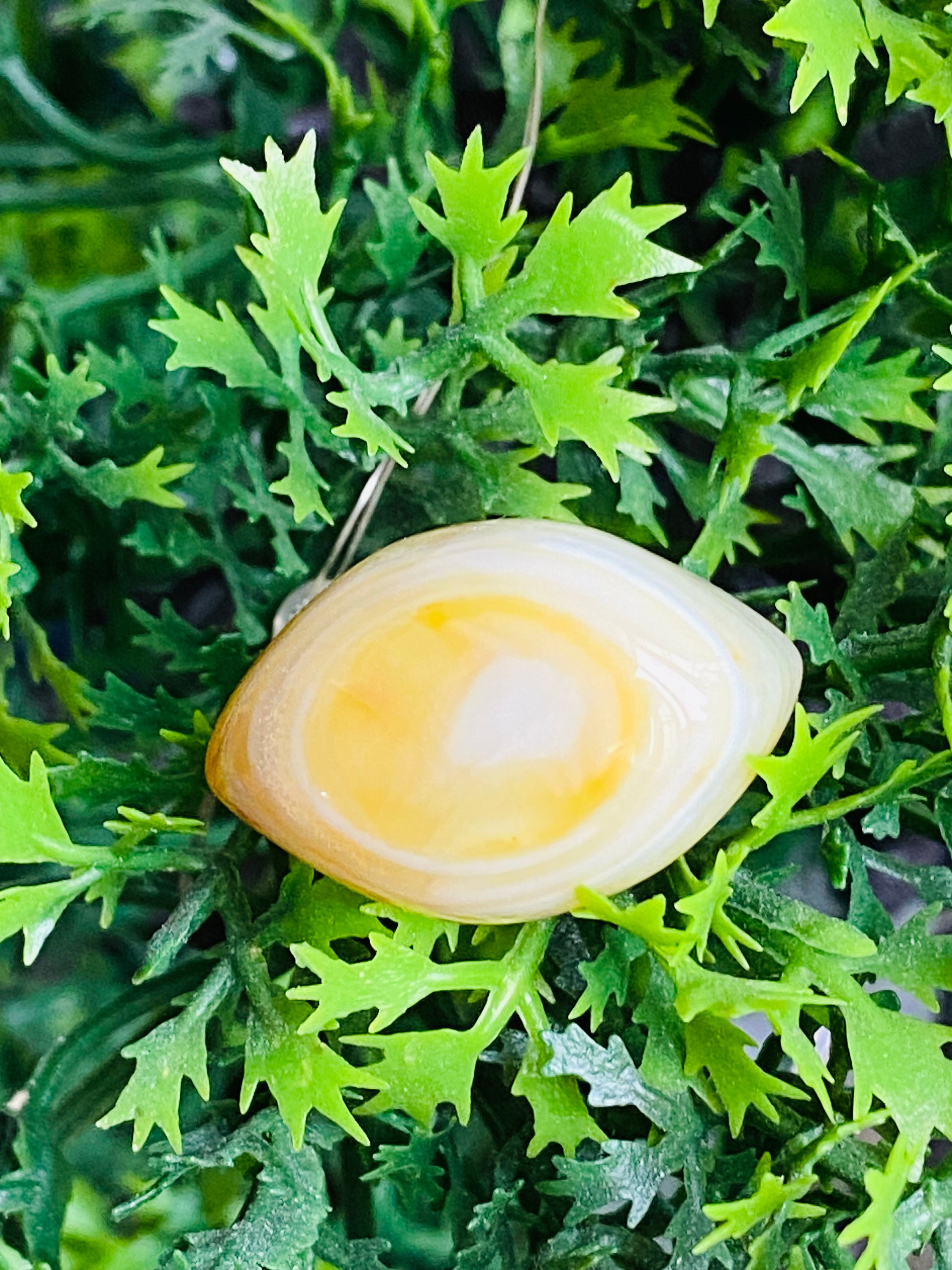 Genuine Aqeeq Marquise Yellow and White Cabochon Akik Agate - Etsy