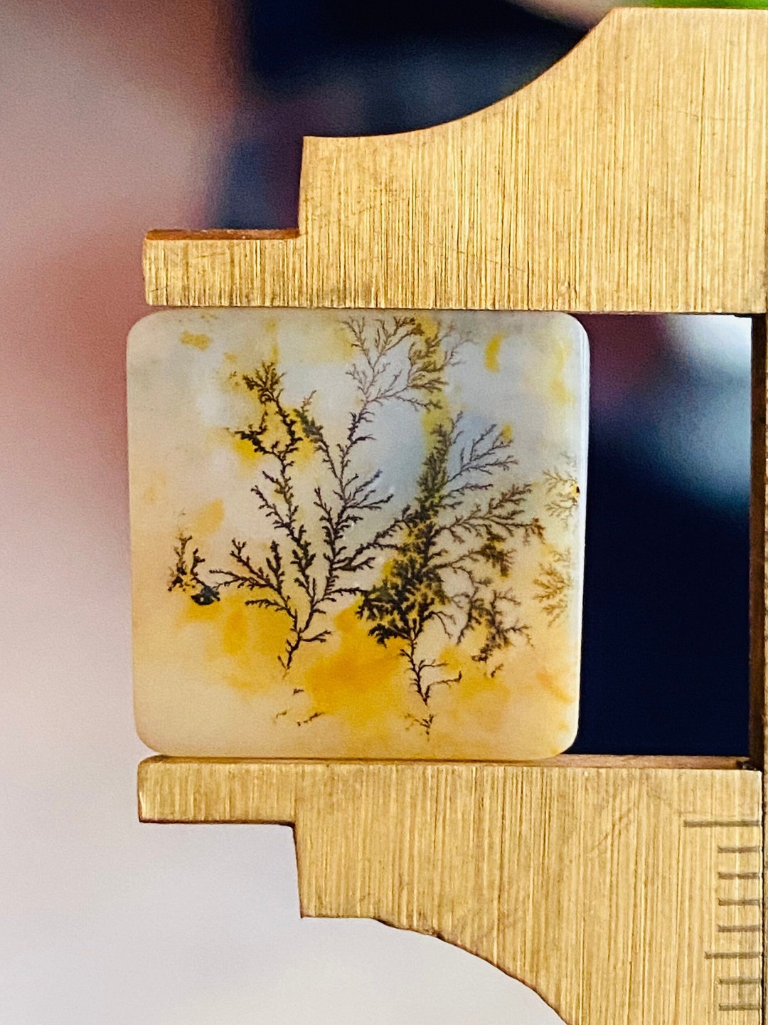 Natural Tree Pattern Scenic Dendrite Agate Gemstone for Necklace,aa+ ...