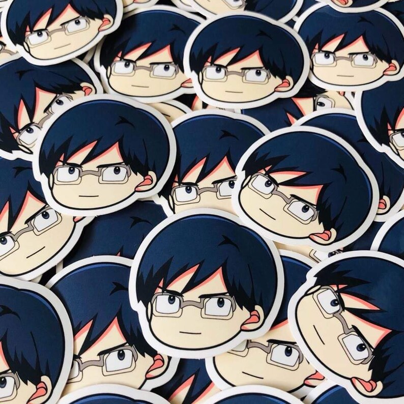 Tenya Iida My Hero Academia Anime Stickers Laptop Stickers Etsy