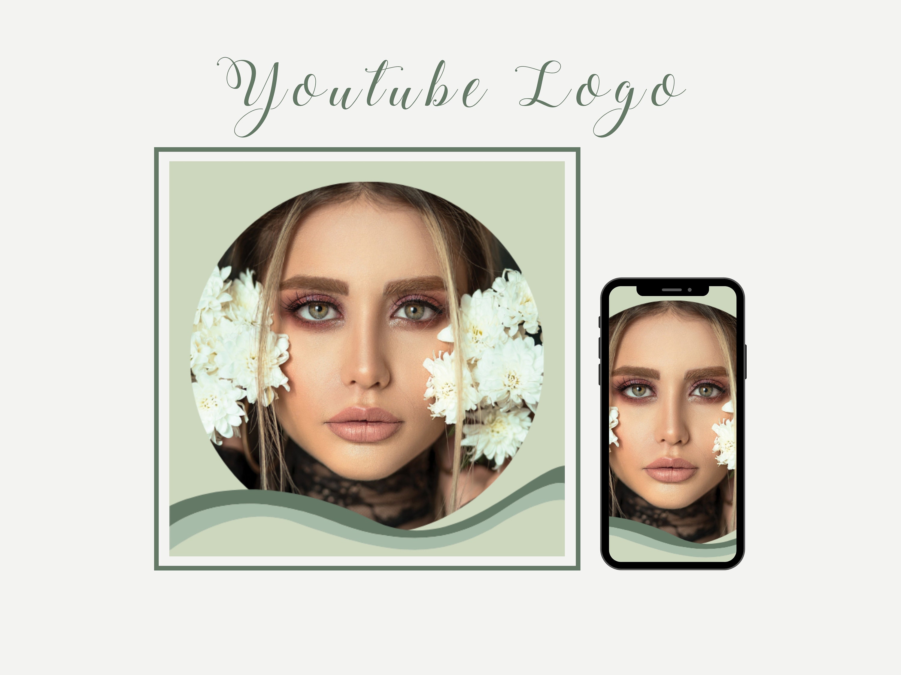 Classic Minimal Youtube Branding Kit Easy Editable Templates - Etsy