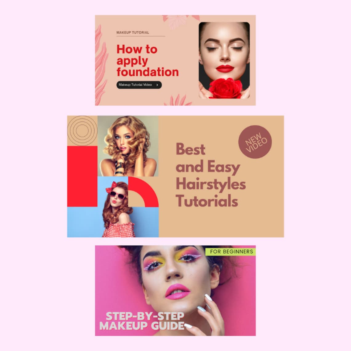 Youtube Thumbnail Templates 20 Easy Editable Video Thumbnails in Canva ...