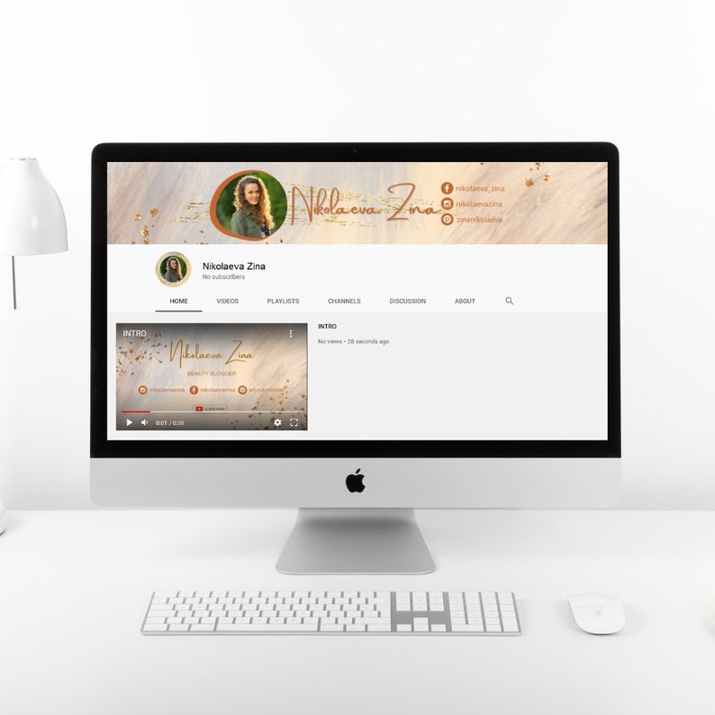 Custom Made Youtube Branding Kit | Personalized Youtube | Youtube ...