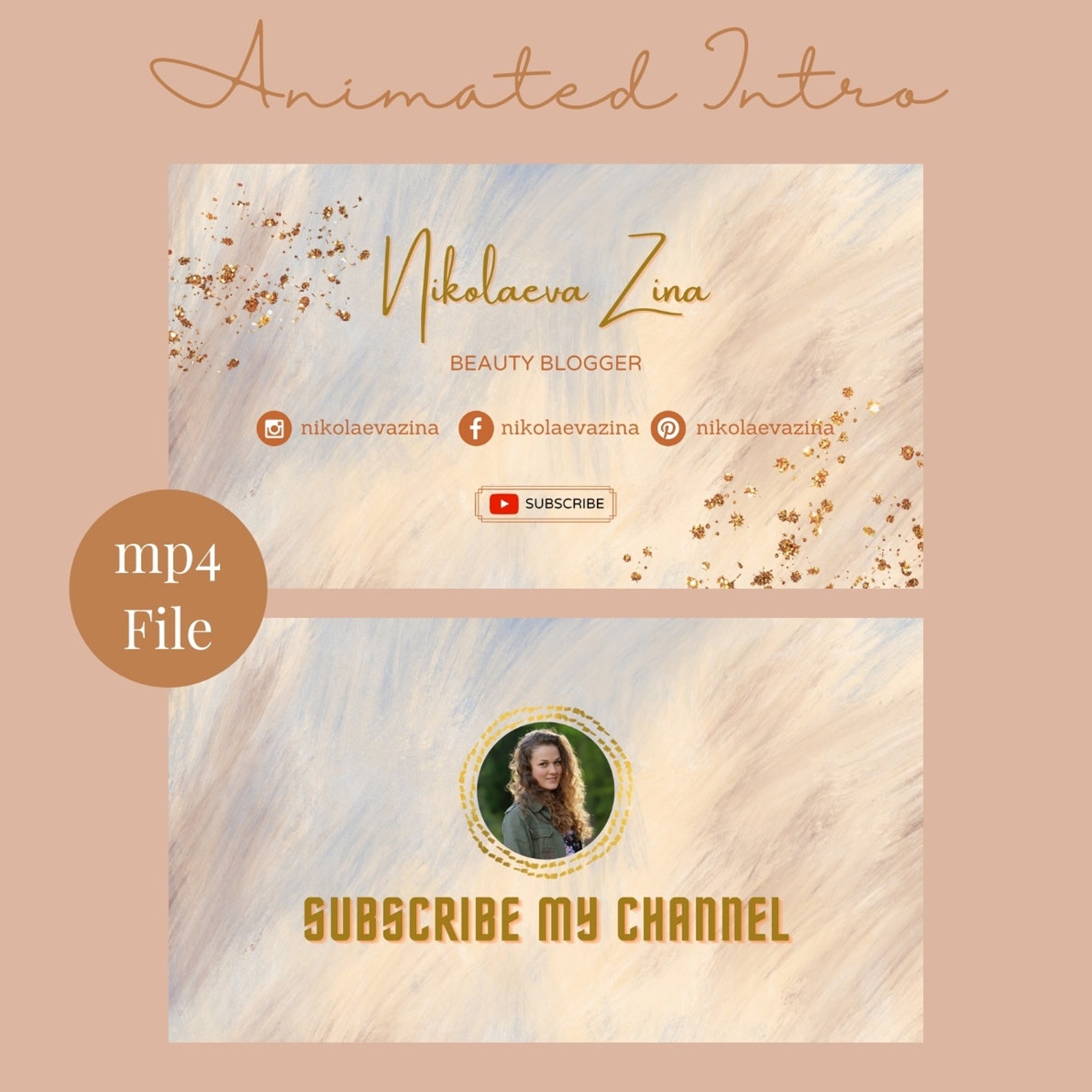 Custom Made Youtube Branding Kit Personalized Youtube - Etsy