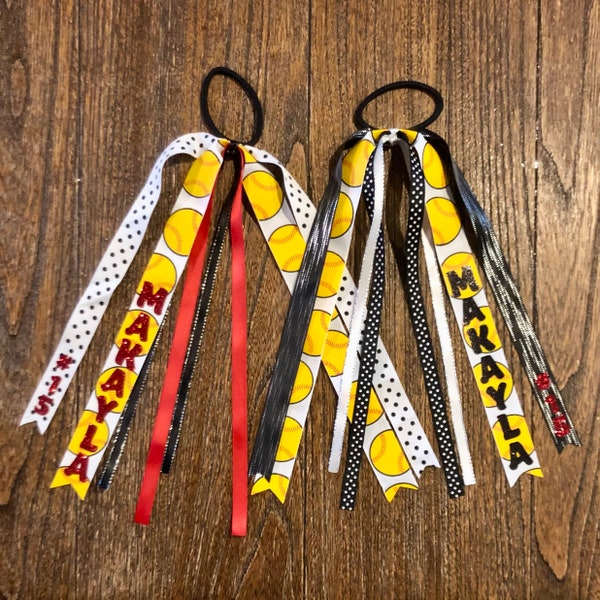 Softball Ribbon - Etsy
