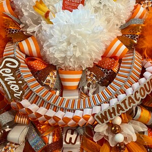 WHATABURGER Homecoming Mum Custom, One of a Kind Triple-flower Heart ...