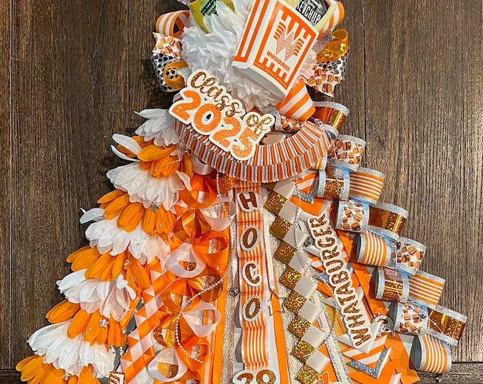 WHATABURGER Homecoming Garter - Custom, One of a Kind ... Ready to Ship ...
