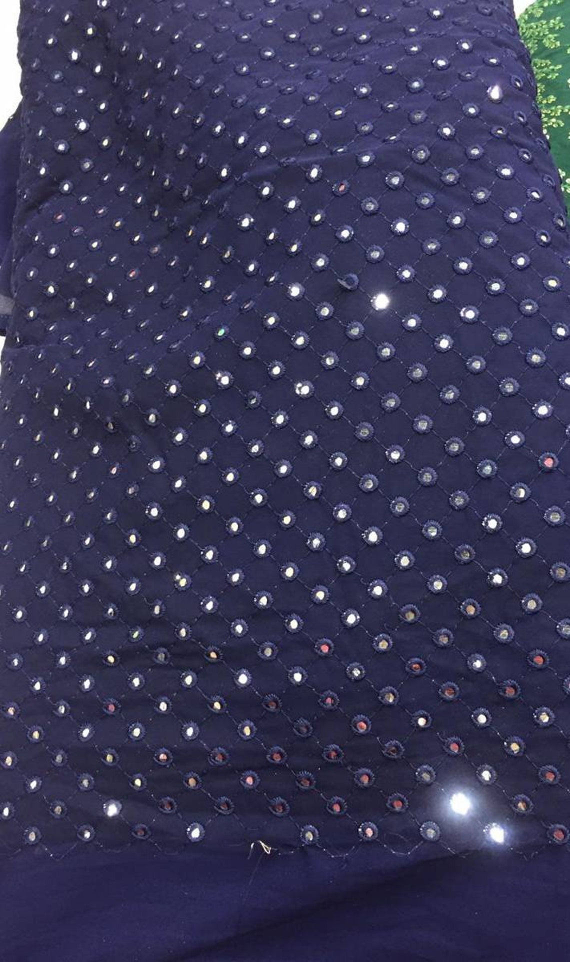 Navy Blue Indo Western Kurta With Lehenga and Dupatta Bridesmaid ...