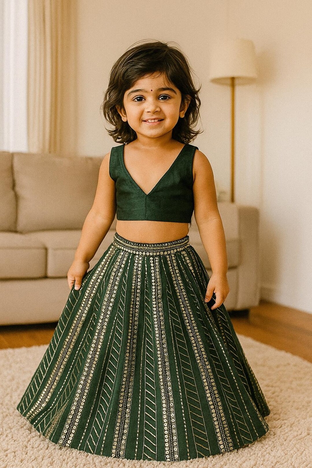 Kids Lehenga Choli Dupatta Lengha Choli for Girls Ghagra Choli Chaniya ...
