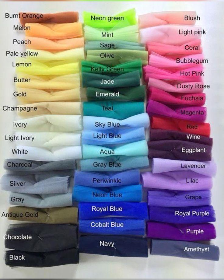 Premium Soft Tulle Fabric by the Yard, 65" Wide Italian Soft Net Fabric ...