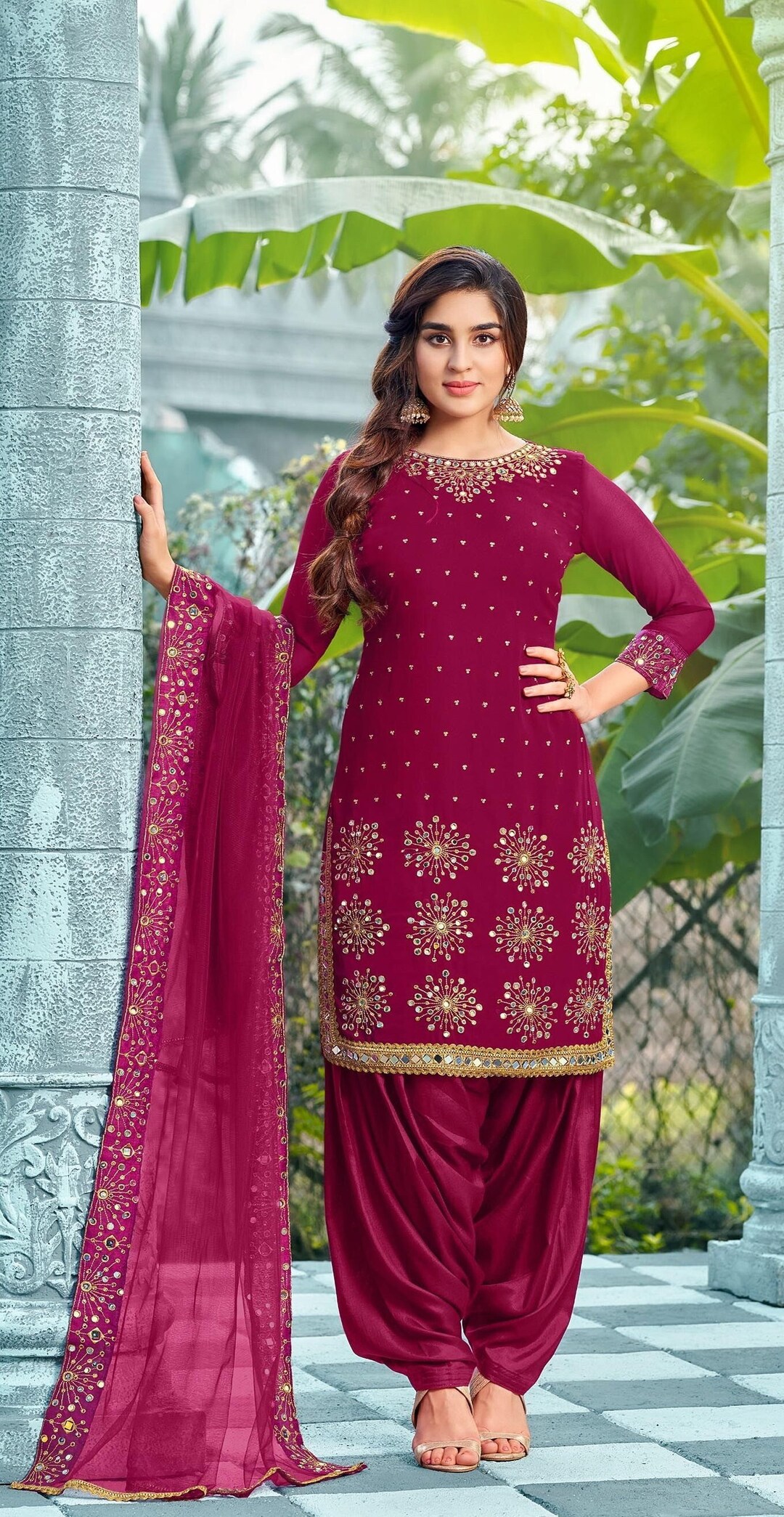 Patiala Suits For Women Etsy