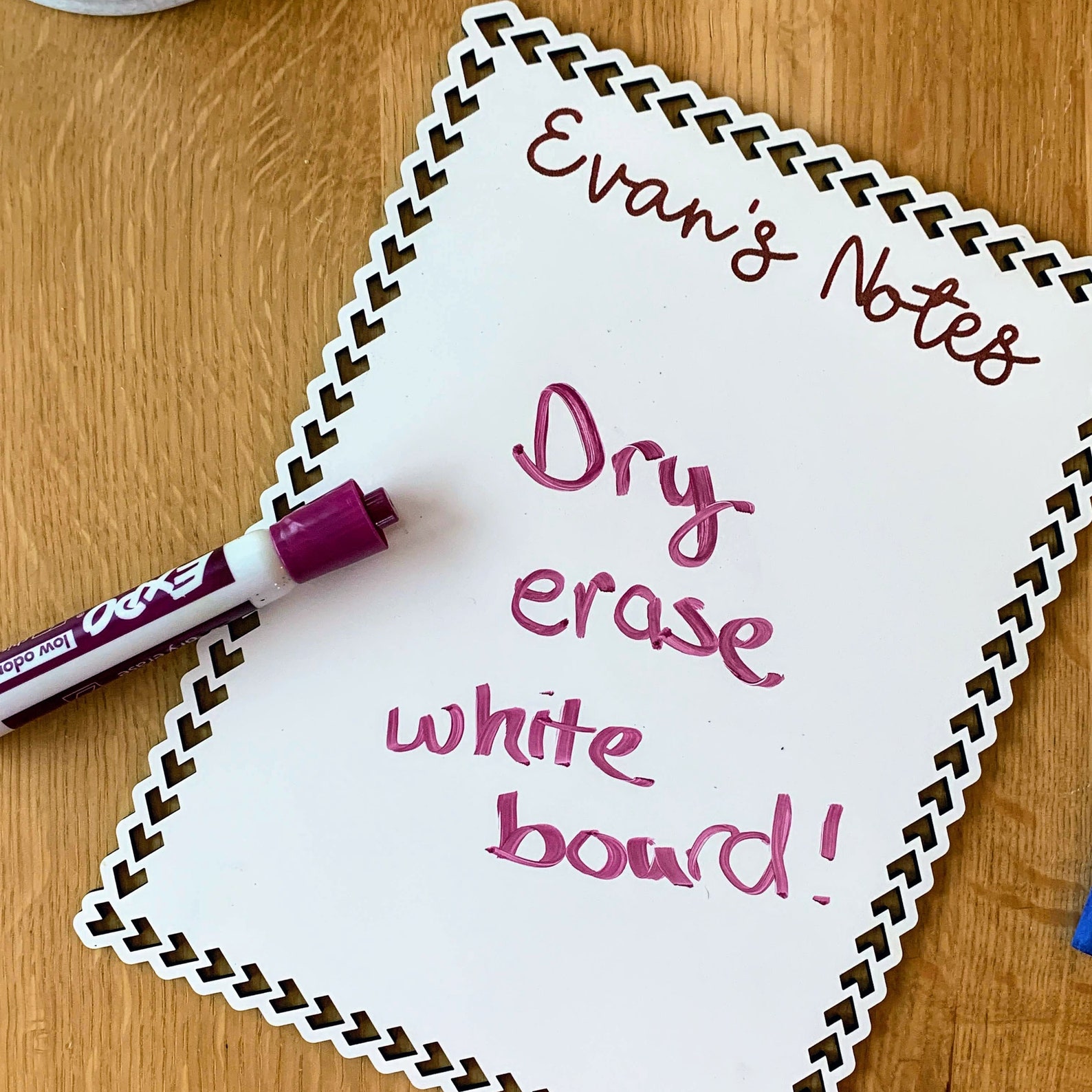 Custom White Board / Chalk Board for School Scribbles! - Etsy