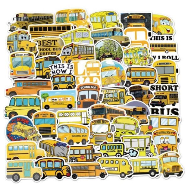 School Bus Decal - Etsy