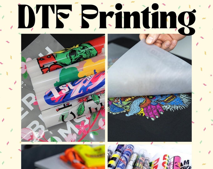 DTF Custom Transfers Direct to Film Just Press and Peel Fast Turnaround and Great Customer ...