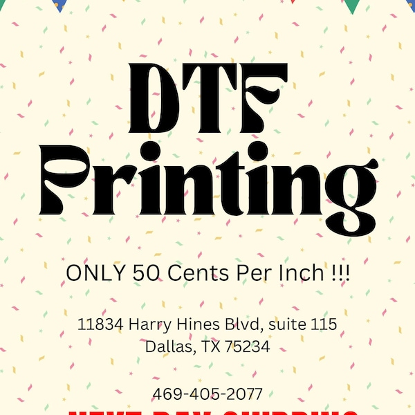 Custom Dtf - Etsy