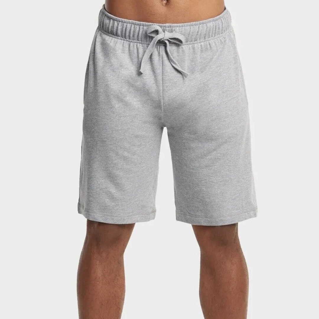 Knockers Men's Lightweight Fleece Shorts, Classic Fleece French Terry ...