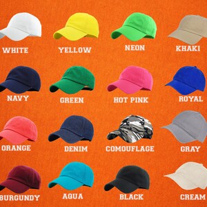 Custom Embroidered or Printed Hat, Personalized Cap, Embroidery Logo ...