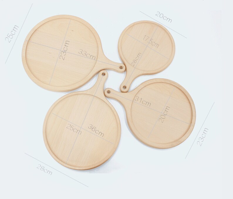 Handcrafted Customized Wood Pizza Holder Pan Pizza Peel in - Etsy