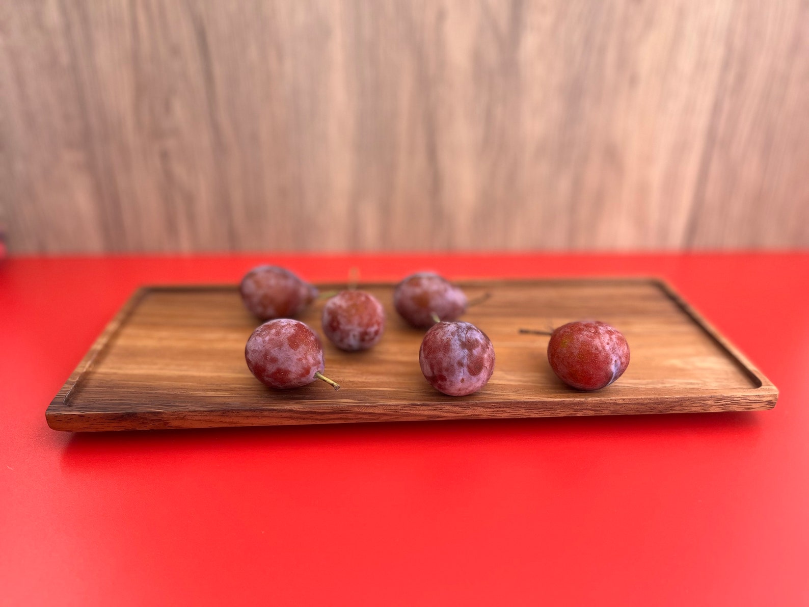 Handmade Wood Rectangle Food Tray - Etsy