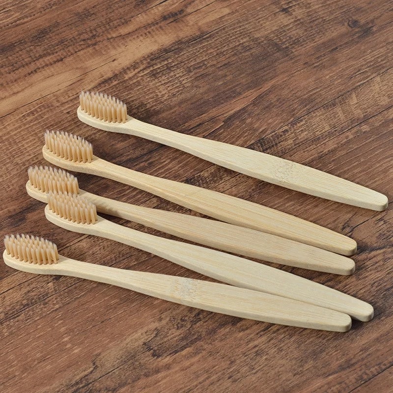 Personalized Natural Bamboo Toothbrush Set for All Ages - Etsy