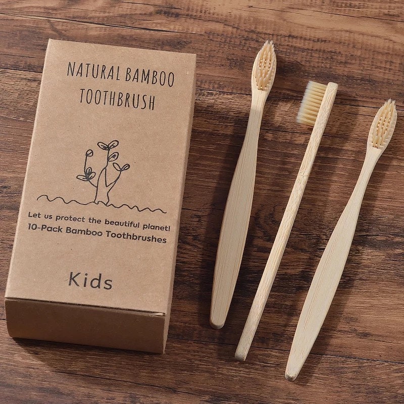 Bamboo Toothbrush - Etsy