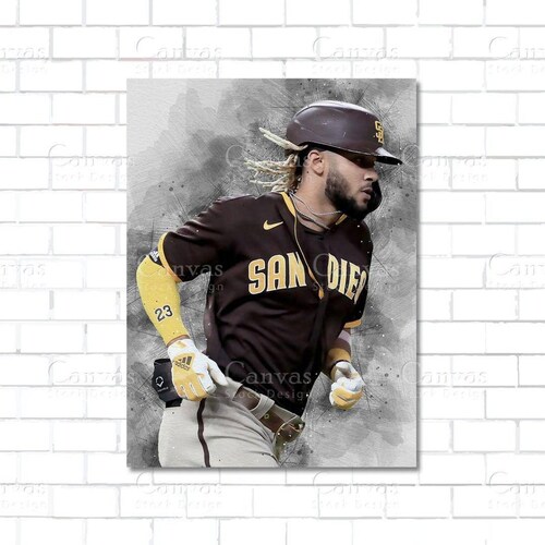 Fernando Tatis Jr Canvas Print San Diego Padres Wall Art - Etsy