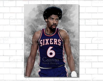 Dr. J Poster - Etsy