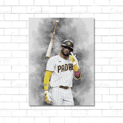 Fernando Tatis Jr Canvas Print San Diego Padres Wall Art - Etsy