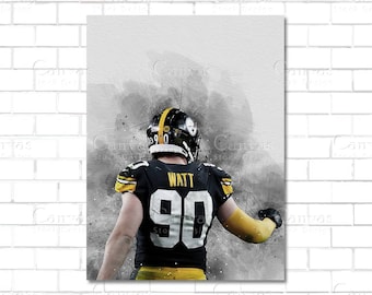 Tj Watt Poster - Etsy