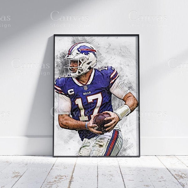 Josh Allen Poster - Etsy