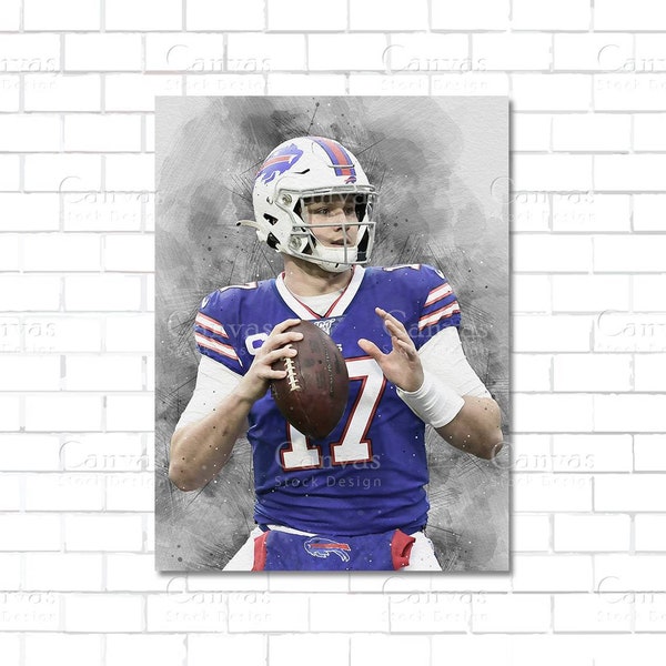 Josh Allen Wall Art - Etsy